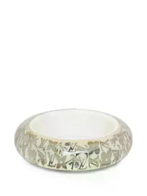 LOUIS VUITTON 2009 Inclusion Monogram Bangle Bracelet