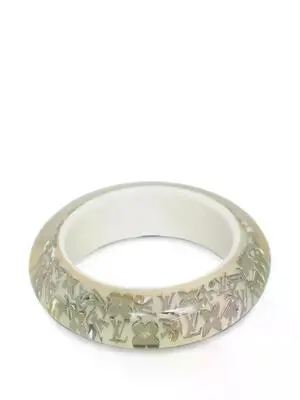 LOUIS VUITTON 2009 Inclusion Monogram Bangle Bracelet