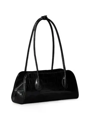 Calvin Klein Croc-effect Shoulder Bag