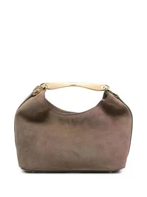 ELLEME Boomerang Suede Tote Bag - Neutrals