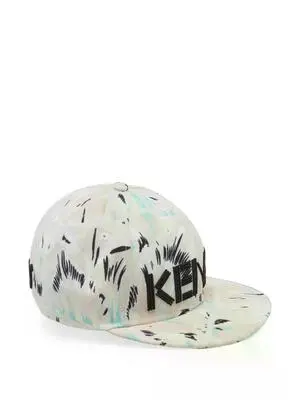 Kenzo Logo Detail Baseball Cap