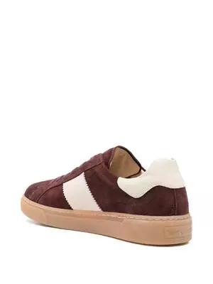 NEROGIARDINI Suede Contrast-panel Sneakers