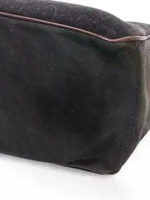 Celine 20th Century C Macadam Suede Boogie Handbag