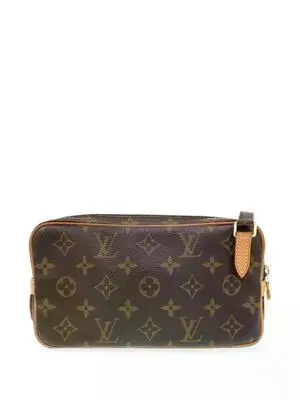 LOUIS VUITTON Monogram Canvas Pochette Marly Bandouliere Crossbody Bag