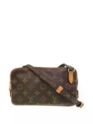 LOUIS VUITTON Monogram Canvas Pochette Marly Bandouliere Crossbody Bag