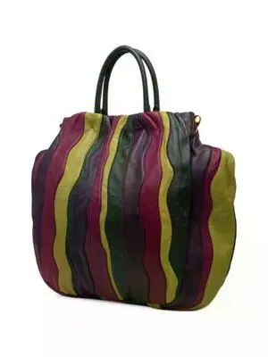 Prada 2010-2026 Multicolor Nappa Waves Satchel