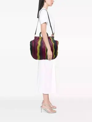 Prada Multicolor Nappa Waves Satchel