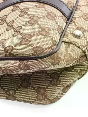 Gucci Gg Canvas Twins Tote Bag - Neutrals