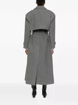 LE SULLY STUDIO Double-breasted Belted Coat