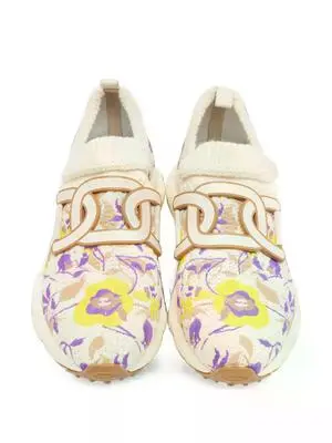 TOD'S Kate Floral-print Sneakers