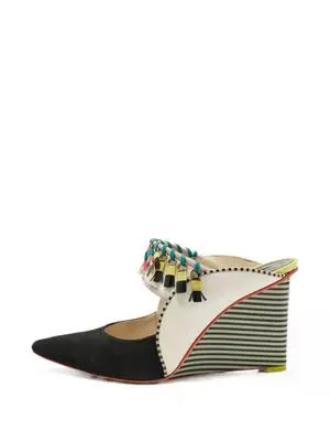 SOPHIA WEBSTER Tassel Wedge Sandals