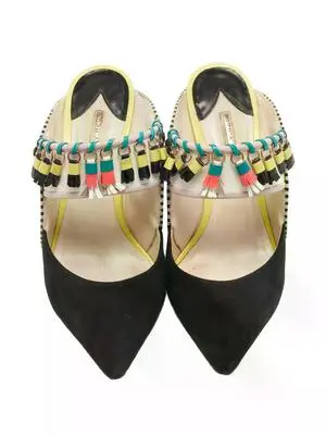 SOPHIA WEBSTER Tassel Wedge Sandals
