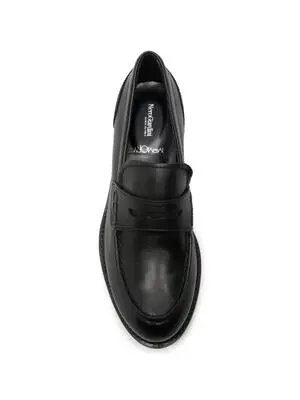 NEROGIARDINI Penny-slot Leather Loafers