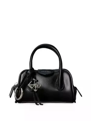 Calvin Klein Plaque Bag Charm - Black