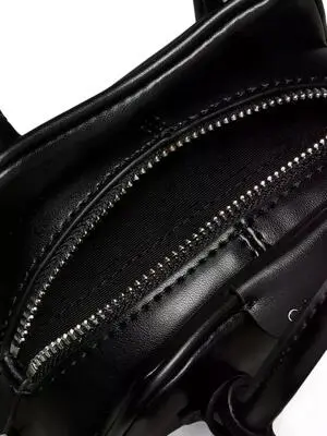 Calvin Klein Plaque Bag Charm - Black