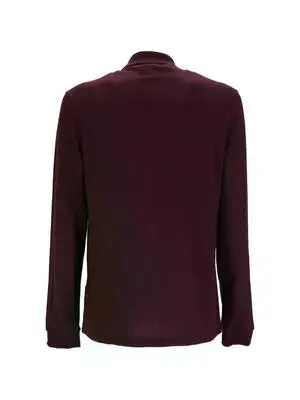 Lacoste Logo-patch Long-sleeve Polo Shirt