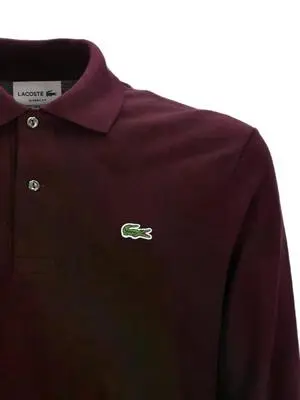 Lacoste Logo-patch Long-sleeve Polo Shirt