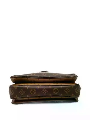 LOUIS VUITTON 2017 Monogram Reverse Pochette Metis Satchel