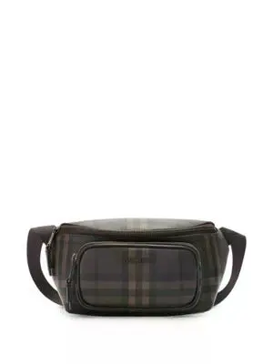 Burberry City Check Belt Bag - Brown