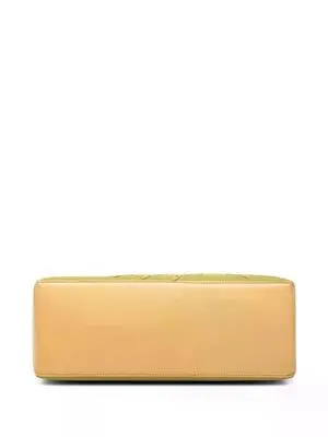 Burberry Stitched Supernova Check Canvas Tote Bag