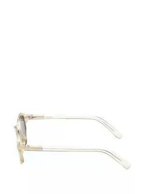 Zegna Oval-frame Sunglasses