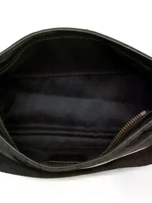 Gucci Gg Canvas Handbag - Black