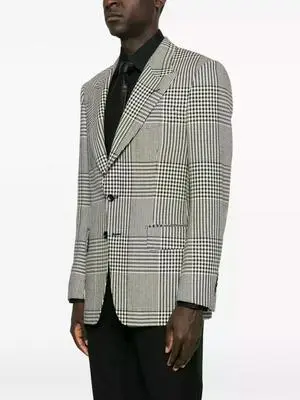 TOM FORD Shelton Prince Of Wales Checked Blazer