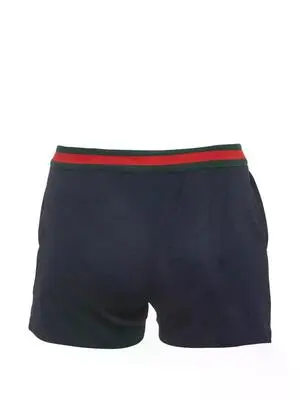 Gucci Web-stripe Knit Shorts