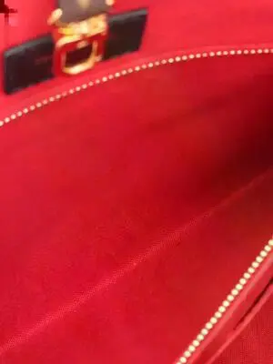 LOUIS VUITTON Monogram Reverse Giant Onthego Gm Satchel - Brown