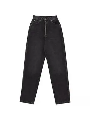 FRAME Exposed Zip Faded Jeans