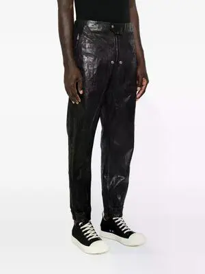 Rick Owens Moto Trousers With Zip Fastening
