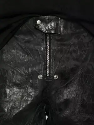 Rick Owens Moto Trousers With Zip Fastening
