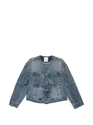 JNBY Panelled Vintage Denim Jacket