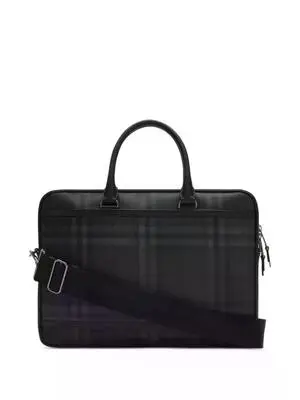 Burberry City Check Briefcase
