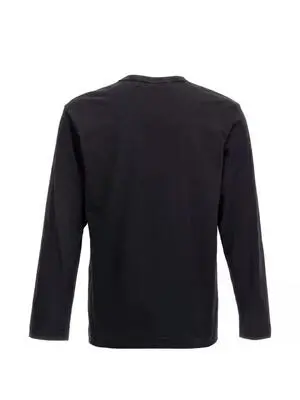 Play Comme Des Garcon Heart-patch Long-sleeve T-shirt