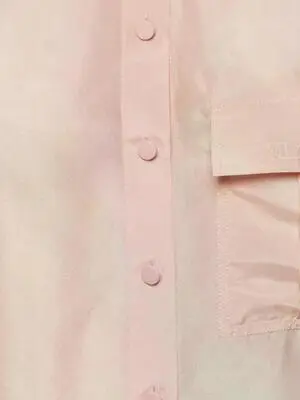 Zimmermann Halliday Manstyle Silk Shirt - Pink