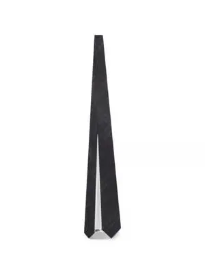 Burberry House Check Silk Tie - Black