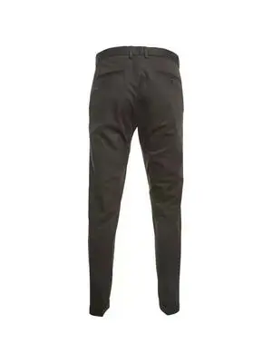 Dolce & Gabbana Cotton Regular Fit Trousers - Grey