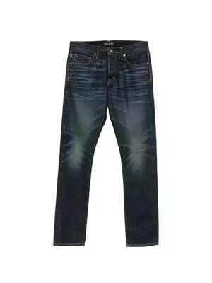 TOM FORD Jeans With Logo Patch