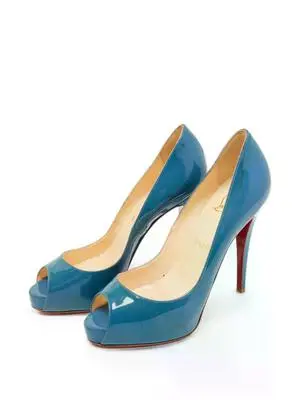 CHRISTIAN LOUBOUTIN Very Privé Peep-toe Pumps