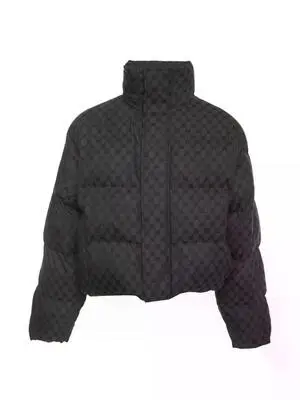 Balenciaga Monogram Jacquard Puffer Jacket