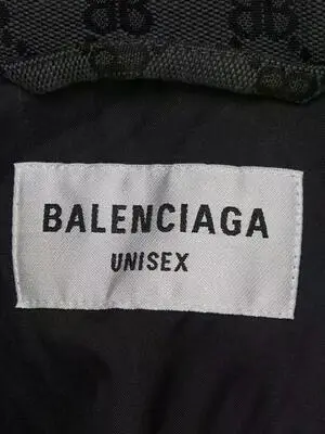 Balenciaga Monogram Jacquard Puffer Jacket