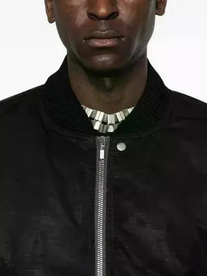 Rick Owens Secchia Flight Bomber Jacket - Black