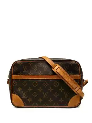LOUIS VUITTON Monogram Canvas Trocadero 27 Crossbody Bag - Brown