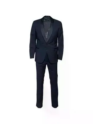 Hermès Satin-trimmed Single-breasted Suit