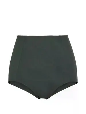 SPENCE High-waisted Mini Shorts - Green