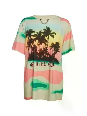 LOUIS VUITTON Fun In The Sun" T-shirt - Neutrals
