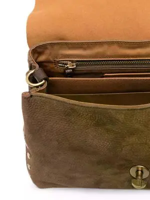 ZANELLATO Small Postina Jones Nabuck Tote Bag