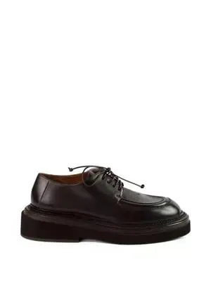 Marsèll Platform Lace-up Derby Shoes - Brown