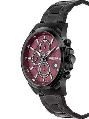 KENNETH COLE Chronograph Stainless Steel Watch - Red